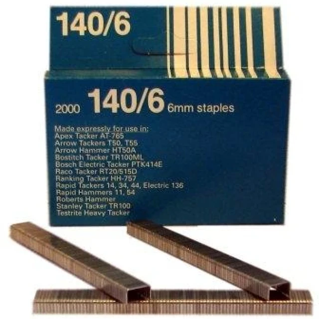 Shop 140/6-2M 6mm Galvanised Staples Online NZ | SIFCO